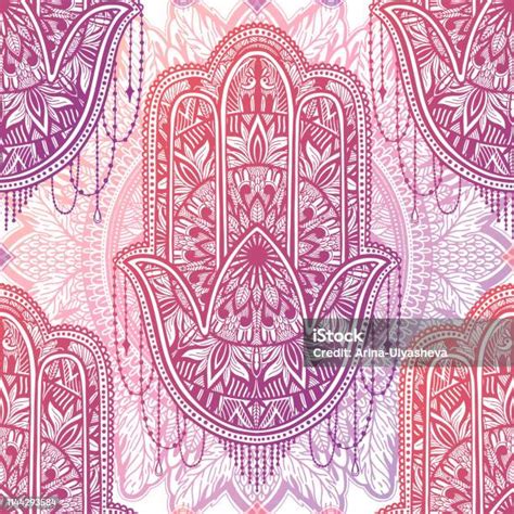 예술 완벽 한 패턴 함 사 만다라입니다 민족 추상적 인 인쇄 다채로운 반복 배경 텍스처입니다 문화 보헤미안 장식입니다 배경 주제에 대한 스톡 벡터 아트 및 기타 이미지