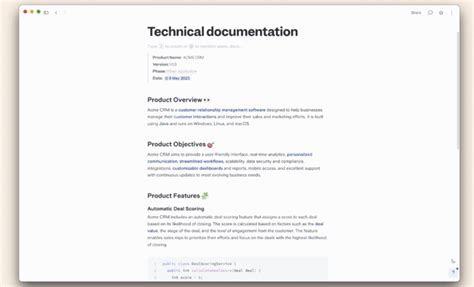 Product Support Documentation Template