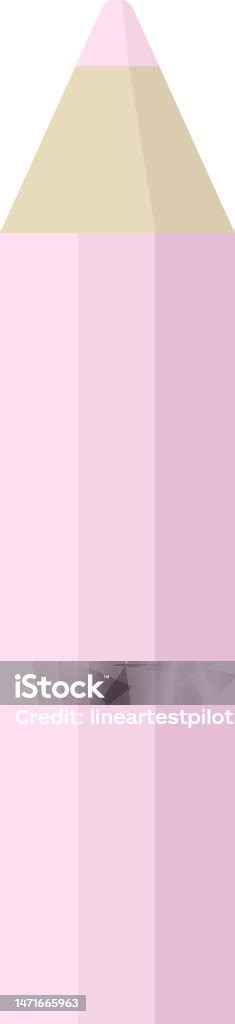 핑크 색칠하기 연필 그래픽 벡터 일러스트 레이 션 아이콘 만화에 대한 스톡 벡터 아트 및 기타 이미지 만화 미술품 벡터