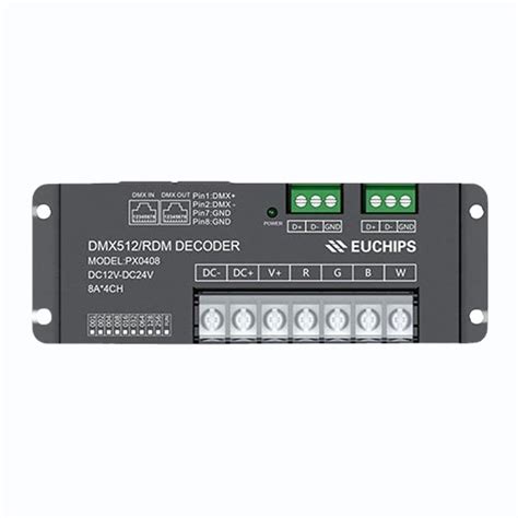 Black EUCHIPS DMX DECODER PX V AC At Best Price In Mumbai ID