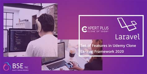 set of features in udemy clone laravel framework 2020 bsetec