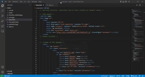 Video Sandesh Jadhav On Linkedin Level1 Task2 Oasisinfobyte Oasis Internship Webdevelopment
