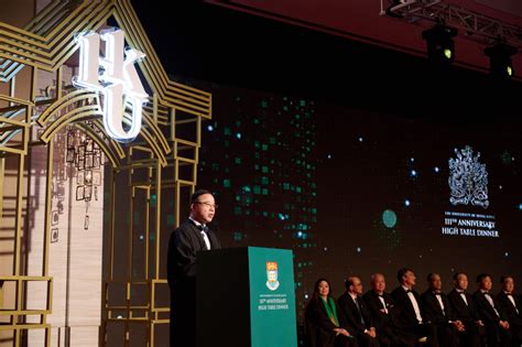 Hku Hosts 111th Anniversary Celebration Grand Finale High Table Dinner All News Media Hku