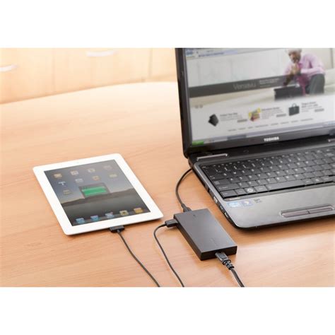 Targus W Slim Light Laptop Charger With USB Port