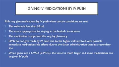 Iv Push And Piccs Flashcards Quizlet