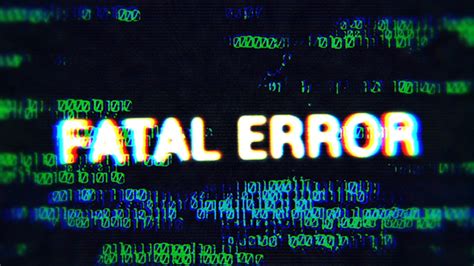 Fatal Error By Aslik VideoHive