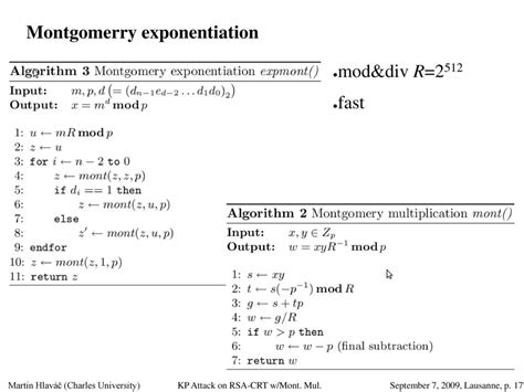 known plaintext only attack on rsa crt with montgomerry multiplication
