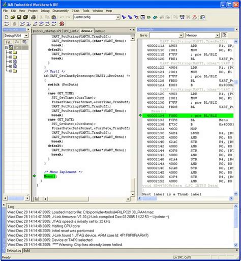 bipom electronics j link debugger for arm7 microcontrollers