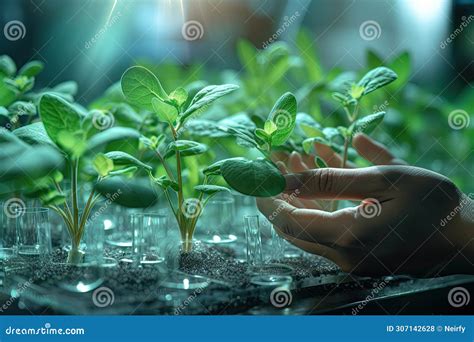 Plants Genetic Dna Key For Make Bioactive Compounds In A Plants Generated Ai Stock Image