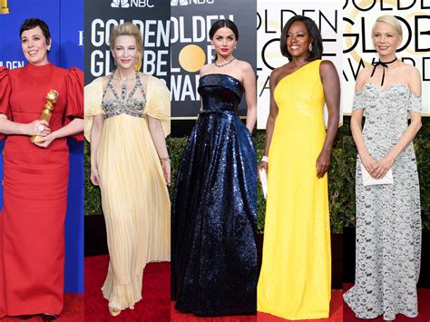 Golden Globes Nominees Style Best Performance By An Actress In A