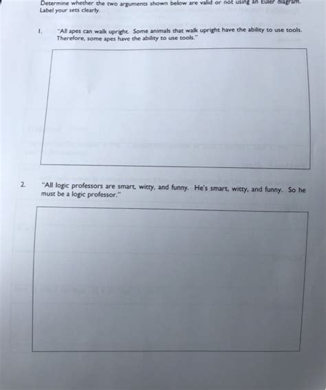 Solved Determine Whether The Two Arguments Shown Below Are Chegg