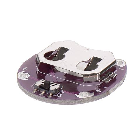 Lilypad Coin Cell Battery Holder Cr2032 Battery Mount Module For Arduino