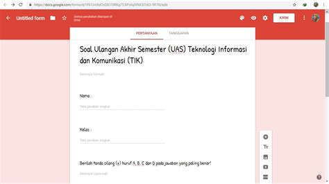 Detail Contoh Google Form Koleksi Nomer 8