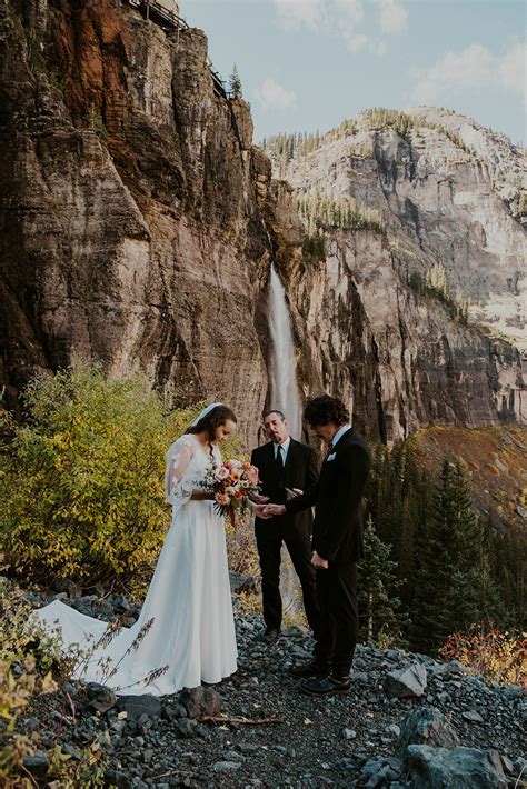 Elope At Bridal Veil Falls — Wild Coast Wedding And Elopement Photography
