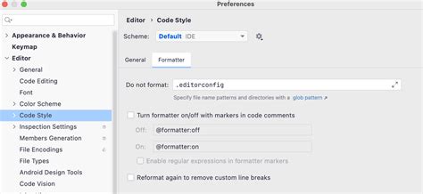 Exclude File From Clean Up And Reformat Rider Support Jetbrains