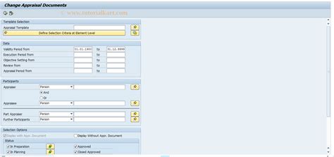 LSO PSV SAP Tcode Info Participation