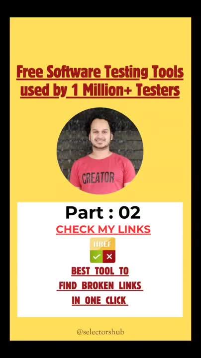 Selectorshub On Linkedin Selectorshub Freetestingtools