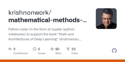 github krishnonwork mathematical methods in deep learning ipython python code in the form of
