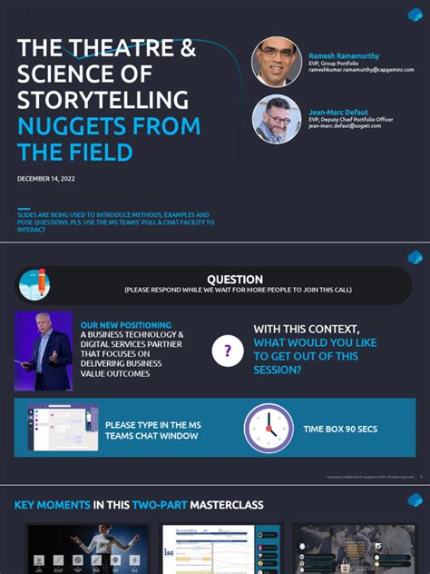 Storytelling Masterclass Part 1 Final Share Pdf Analytics