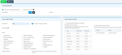 How To Create A New User In Mat Finance Bromcom Documentation Centre