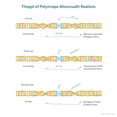 Schematic Diagram Of Pcr Process Stable Diffusion Online