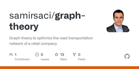Github Samirsacigraph Theory Graph Theory To Optimize The Road Transportation Network Of A