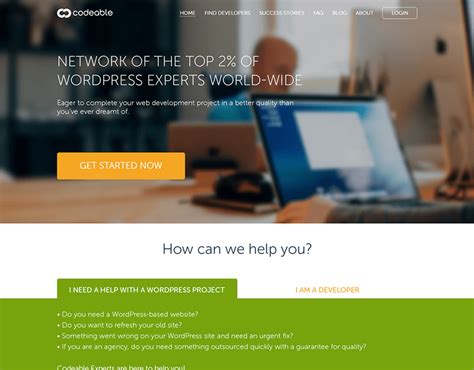 Landing Page For Codeable Design Idea 2017 On Behance