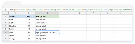 How To Use The IFS Formula In Google Sheets Sheetgo Blog