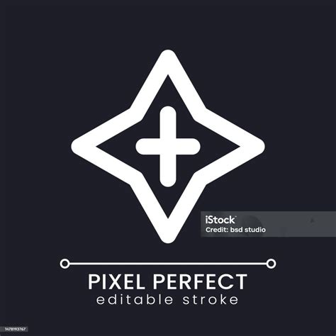 blink transition pixel perfect white linear ui icon for dark theme