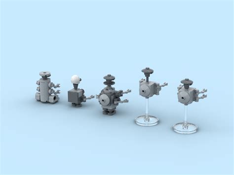 Lego Moc Dd Series Droids By Tingdrason Rebrickable Build With Lego