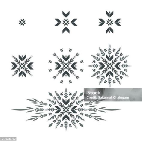 기하학적 패턴 요소 및 제스처의 벡터 그림 복고풍 추상 디자인 자수 장식을 위한 현대적인 모양 모음 패브릭 패턴 배경 러그 및 의류 가위에 대한 스톡 벡터 아트 및 기타