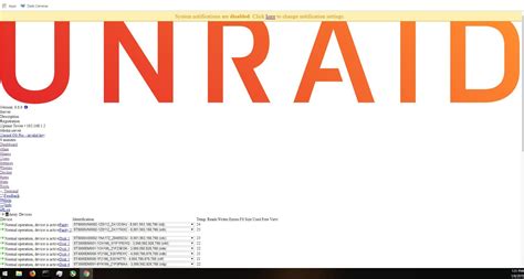 Broken Gui General Support Unraid