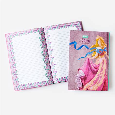 دفتر خط دار حاشیه دار پرنسس Clips جزیره کتاب