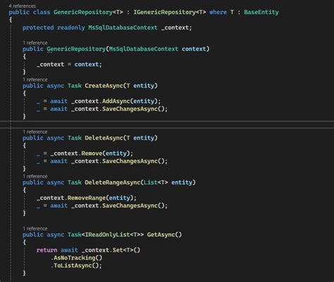 Oladayo Ale On Linkedin 🛠️ Excited To Share An Example Of The Repository Pattern In Action Using