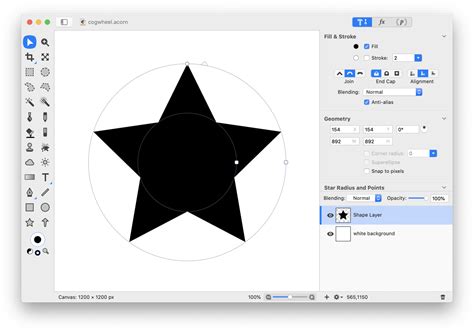 How To Draw A Circle In Photoshop With Radius