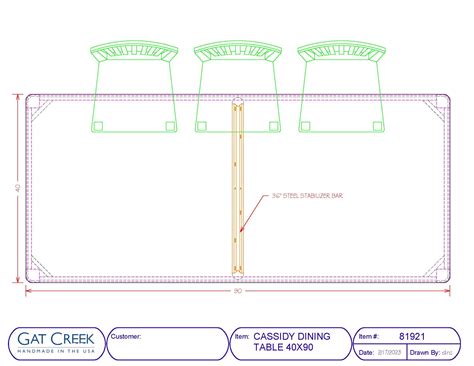 Cassidy Dining Table Cassidy Dining Table