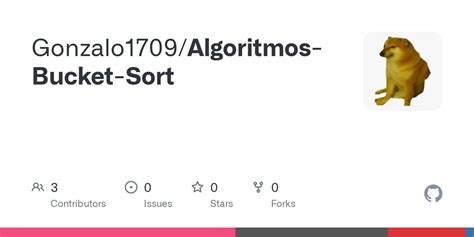 GitHub Gonzalo1709 Algoritmos Bucket Sort