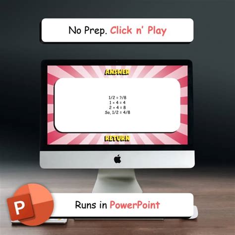 Equivalent Fractions Bird Brain Math Game No Prep Grade 4 Review