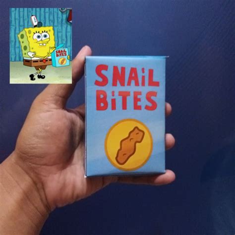 Jual Snail Bites Spongebob Shopee Indonesia