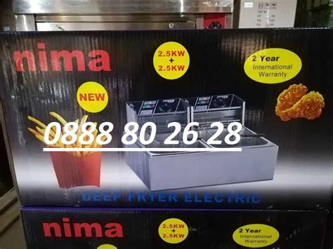 Фритюрник електрически единичен 5 5л двоен 5 5 5 5л 10л фритюрник гр Свиленград • Olx Bg