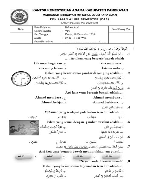B Arab Mimu Pdf