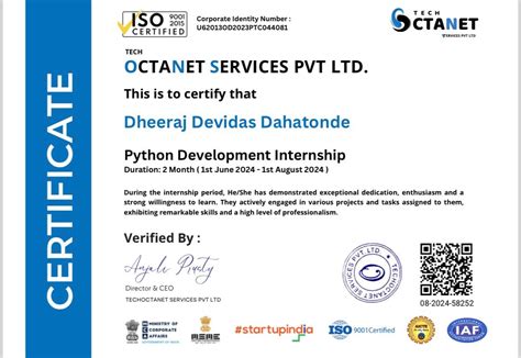 Dheeraj Dahatonde On Linkedin Python Internshipexperience Softwaredevelopment Coding