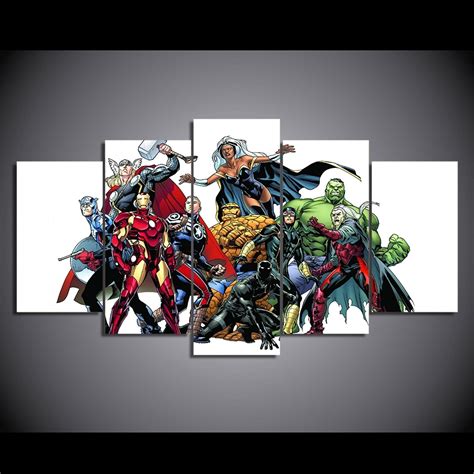 15 Inspirations Transform Your Space With Epic Marvel Canvas Wall Art