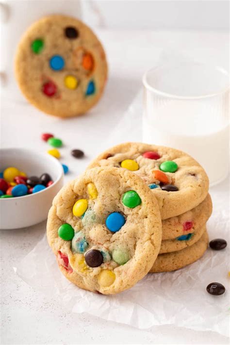 Mandm Cookies My Baking Addiction