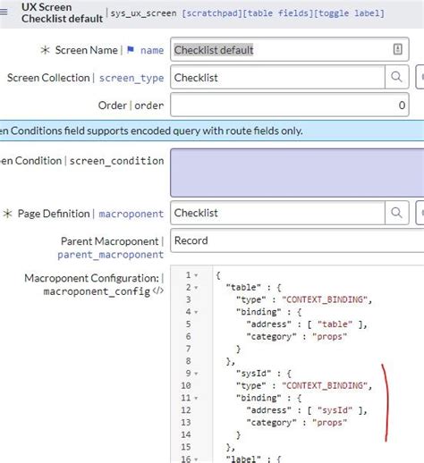 How To Display Checklists On Configurable Workspac Servicenow Community