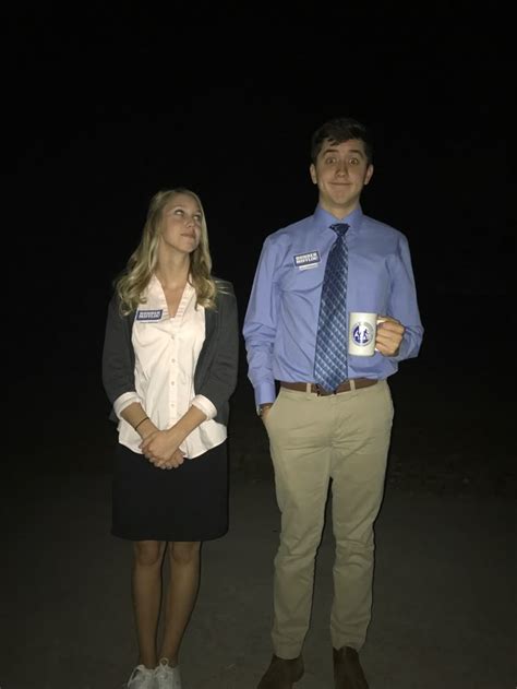 Jim And Pam The Office Halloween Costume At George Ochoa Blog