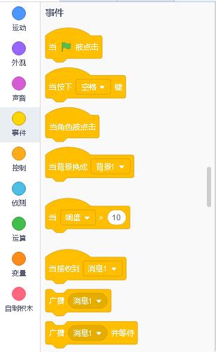scratch少儿编程入门教程（一）事件模块 scratch编程