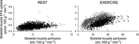 Examples Of The Relationship Between The Voxel Values Of Perfusion And