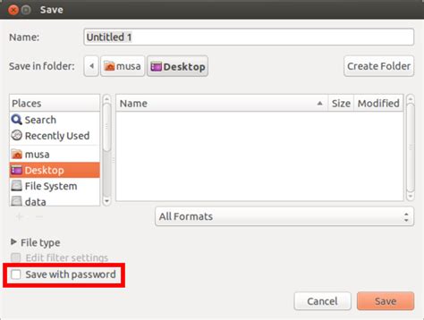 Memberi Password Pada Dokumen Libreoffice • Linux And Open Source
