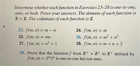 Solved Determine Whether Each Function In Exercises Is Chegg Com